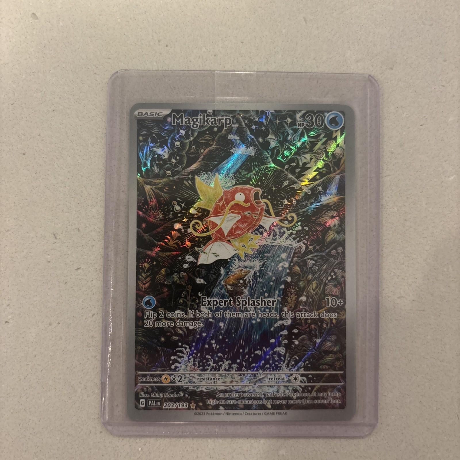 Magikarp 2023 Scarlet & Violet: Paldea Evolved #203/193 Illustration ...