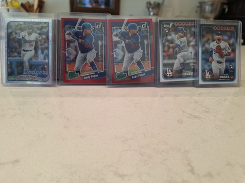 5 Xs card lot Andy Pages RC | eBay