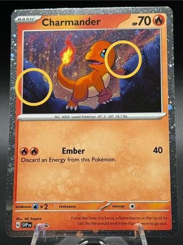 2 SWIRL Charmander 047 Cosmos Holo Promo Scarlet Violet 151 Pokemon | eBay