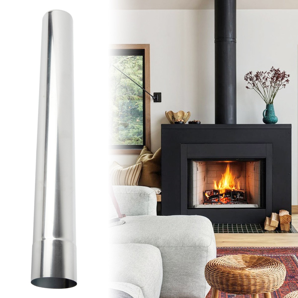 8 Flexible Stove Pipe Chimney