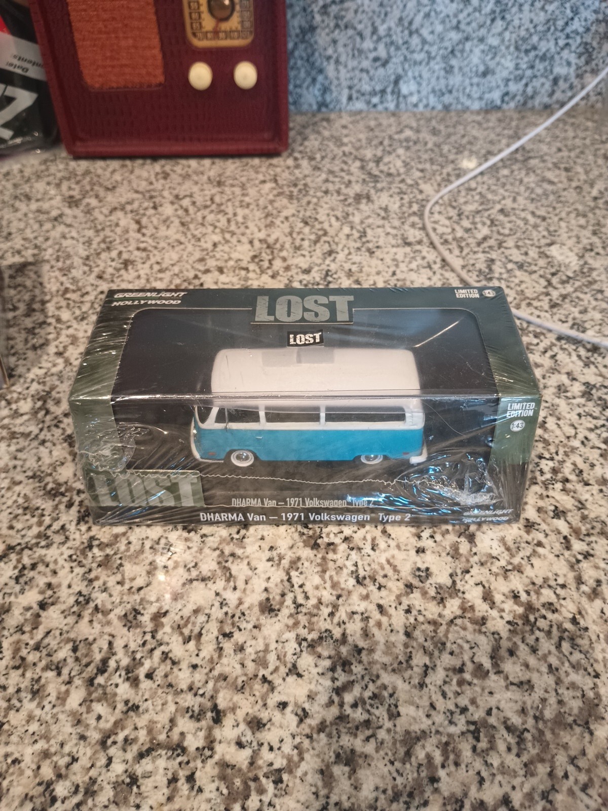 GREENLIGHT LOST TV 1971 VW VOLKSWAGEN TYPE 2 DHARMA VAN 1/43 GREEN ...