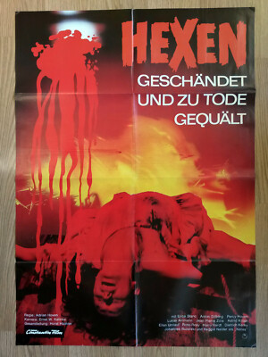 MARK OF THE DEVIL 2 vintage german 1-sheet poster HORROR Anton Diffring BLANC | eBay