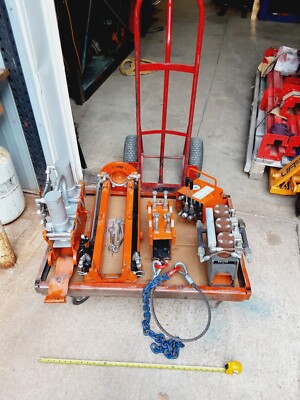 Power & Utilities Slip Joint Hydraulic Metal Pole Jack Clamp Tool ...