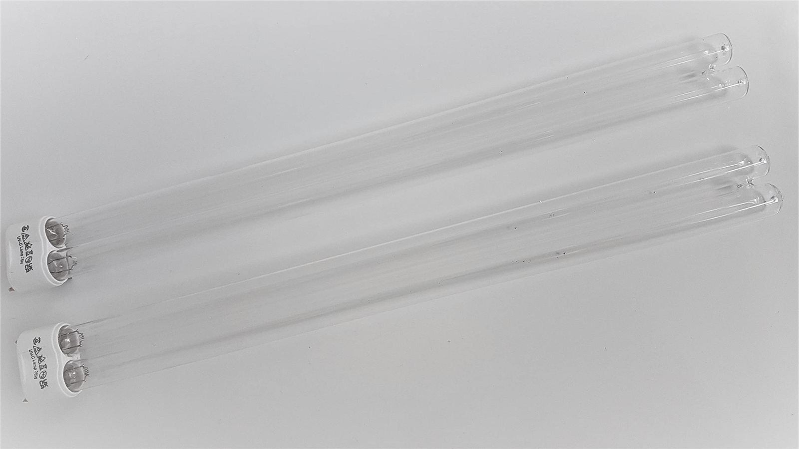 Twin Pack 36 Watt UVC Replacement UV PLL 4 Pin Light Bulbs For Pond UVC ...