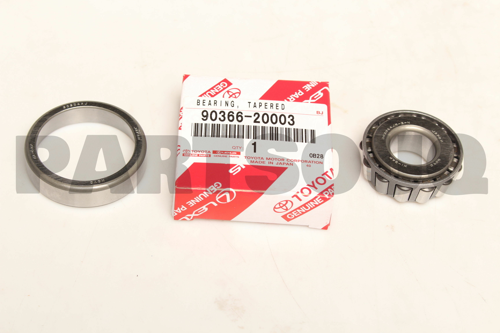 9036620003 Genuine Toyota BEARING(FOR STEERING KNUCKLE ARM) 90366-20003 ...