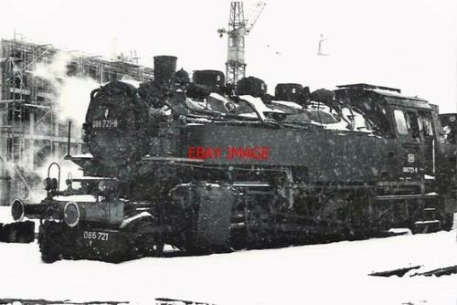 PHOTO GERMAN RAILWAY - DB CLASS 086 (DRG CLASS 86) 2-8-2T NO 086 721 ...