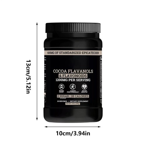 *Black For Est High Flavanol Cocoa Powder 200g Nutrition Booster Body ...
