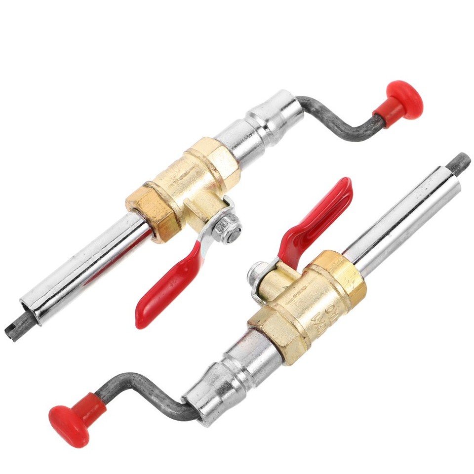 2PCS Car Tire Inflation Rod - Portable Car Tire Nozzle Pole Replacement ...