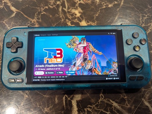 Retroid Pocket 4 Pro Ice Blue Handheld Game Console, comes with 256gb ...