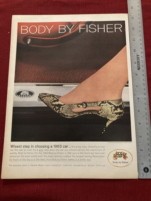 Body By Fisher Foot Fetish 1963 Print Ad | eBay