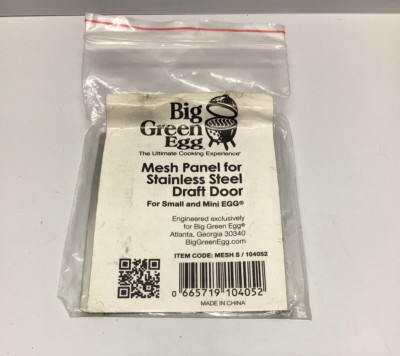 Big Green Egg Mesh Panel For Small and Mini EGG 104052 | eBay