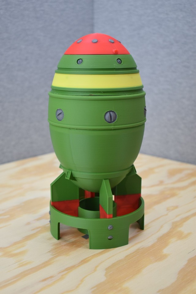 Magic the Gathering Fallout Mini Nuke Deck Box - Fallout Themed Deck ...