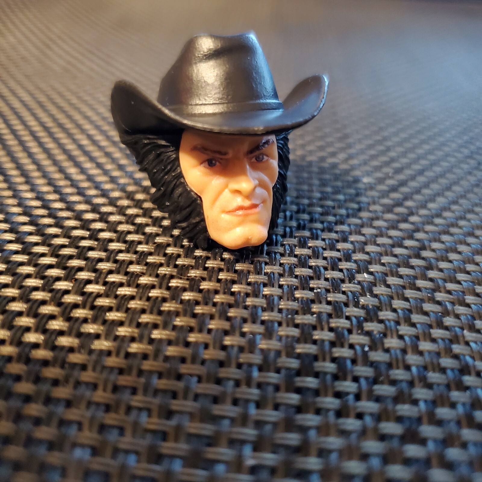 Marvel Legends Wolverine (Black Cowboy Hat) Headsculpt Custom Fodder ...