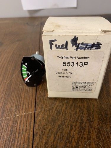 Teleflex Fuel Gauge 55313P Corner Of Gauge Bent | eBay