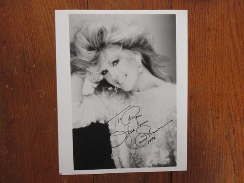 CONNIE STEVENS("CRICKET BLAKE/HAWAIIAN EYE")Signed 8 x 10 Black & White ...