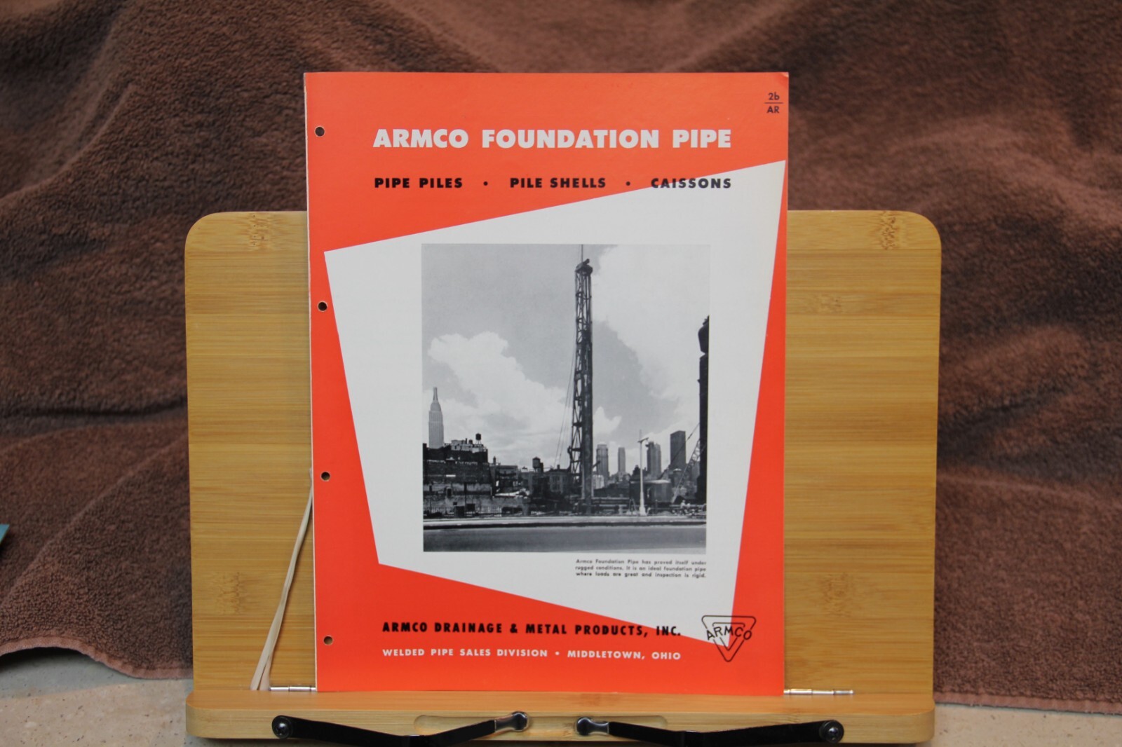 ARMCO Drainage Metal Products Foundation PIPE catalog 8pg 1951 Pipe ...
