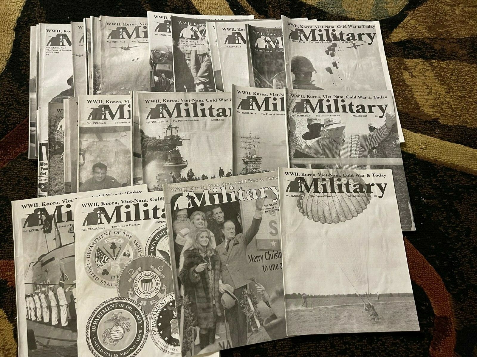 Lot of MILITARY magazines - (QTY 32) 2014-2018 | eBay