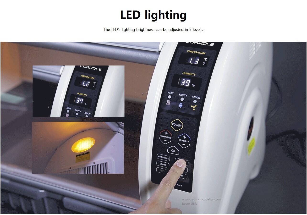 Rcom Curadle Large Pet Brooder 90 MX-B90N for Puppies and Kittens, w ...