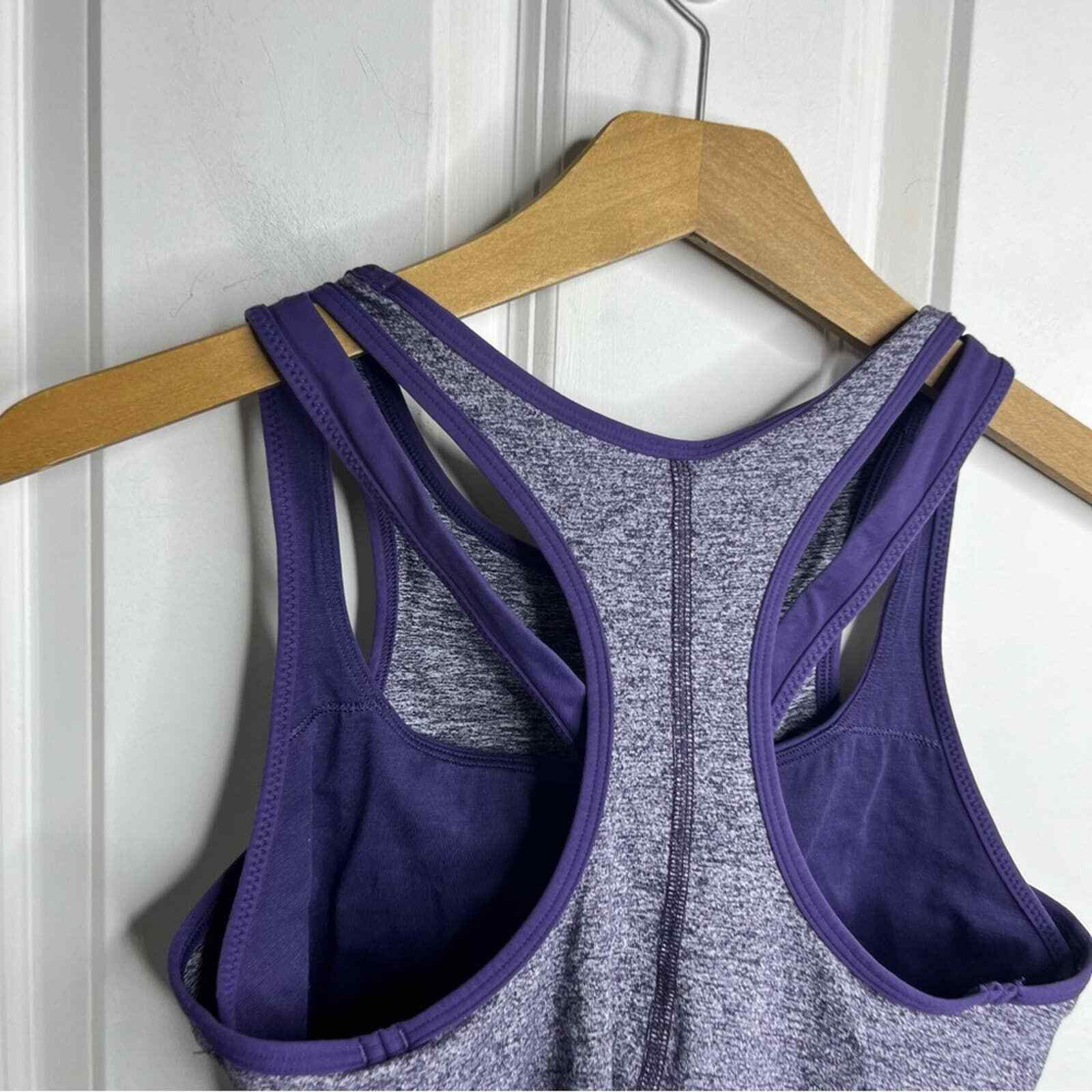 Lululemon Inspiration Tank Shelf Bra Heathered Black … - Gem