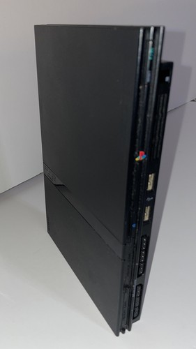 Sony PlayStation 2 PS2 Slim Black Console Only PARTS / REPAIR Does Not ...