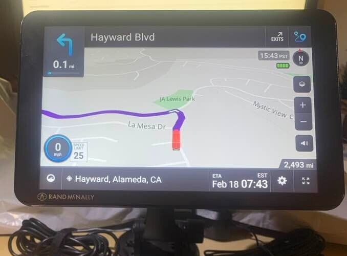 RAND MCNALLY OD8 PRO II OverDryve 8 PRO 2 LM TRUCK GPS RECEIVER ...