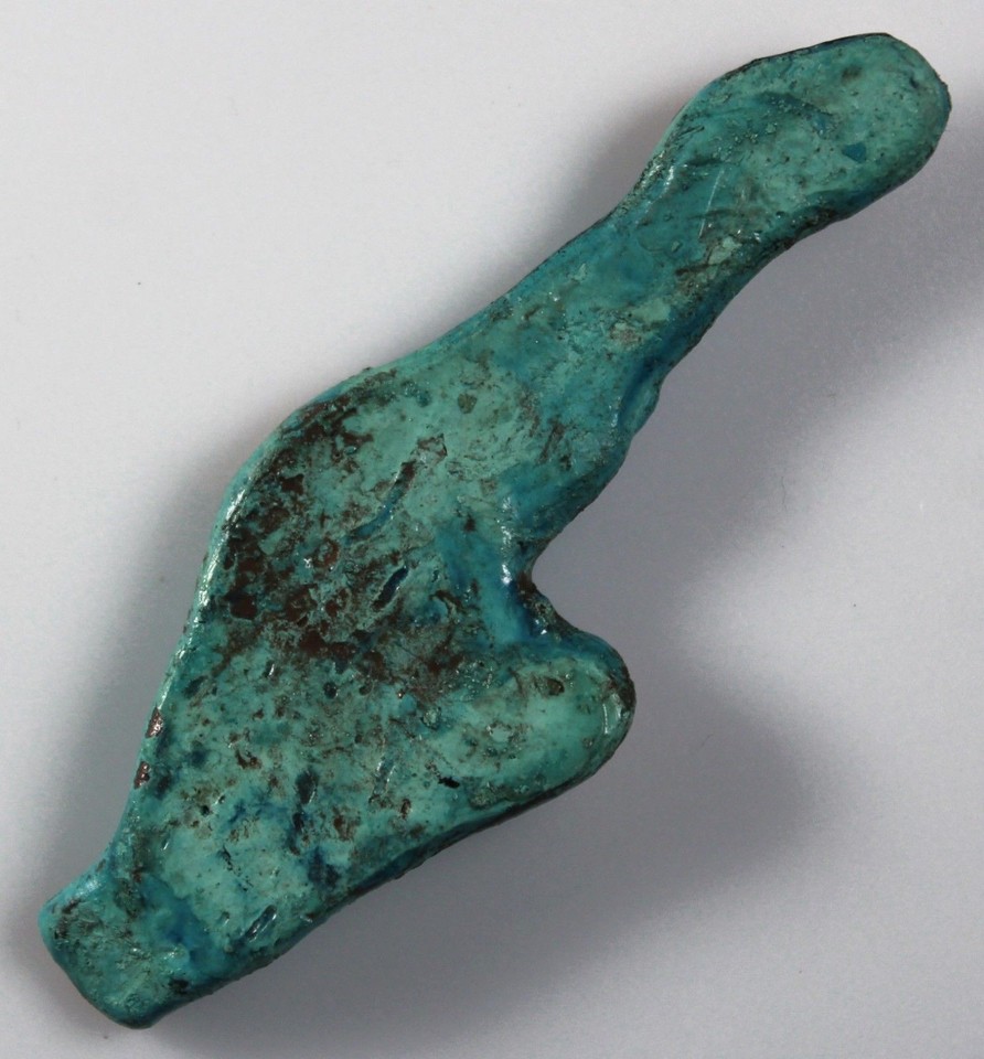 FREEFORM NATIVE SPLASH COPPER W/ BLUE GREEN PATINA 2.5" x 0.9" (128) | eBay