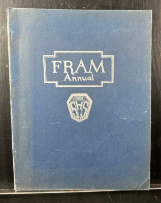 1922 Fram Annual Sandusky Ohio HS yearbook OH | eBay
