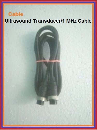 1 MHz Ultra.sound Therapy Transducer/Wire/Cable 3 Pin Wand for Ultrason ...