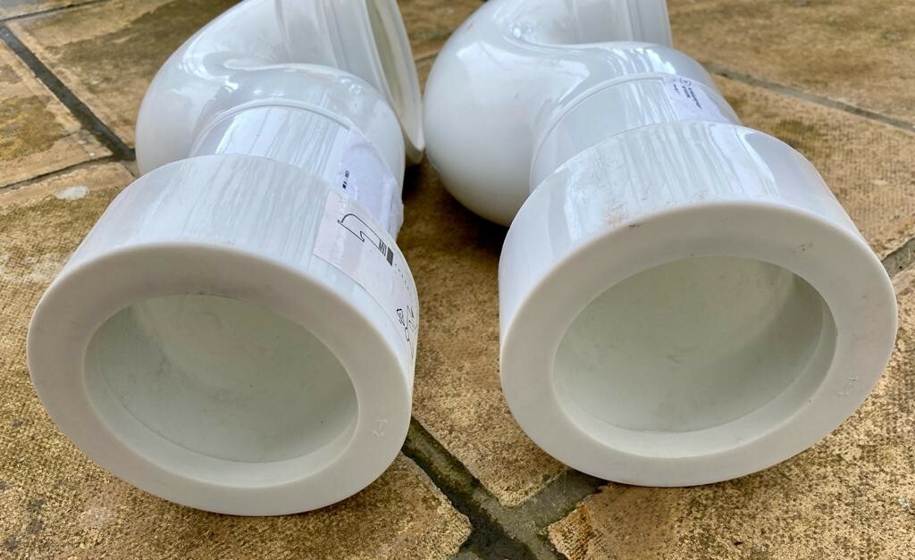 Wirquin Swan Neck WC Pan Connector Soil 4" 100mm | eBay UK