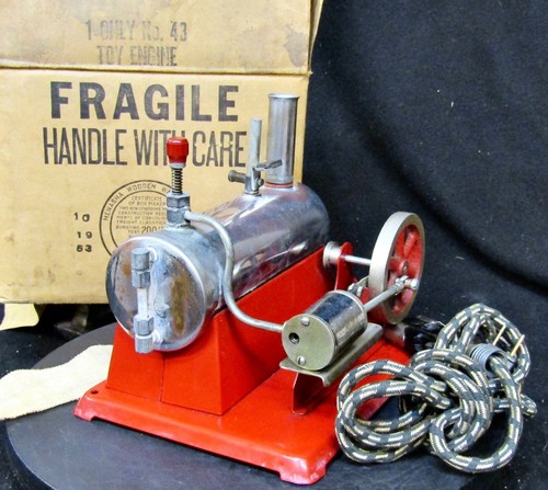 All Original - 1950s Empire 43 Electric Live Steam Engine - Gift Boys ...