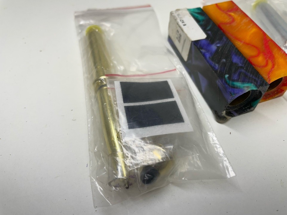 Multi Pen Torch Stylus Pen Gold Chrome X2 Wood Turning | eBay UK