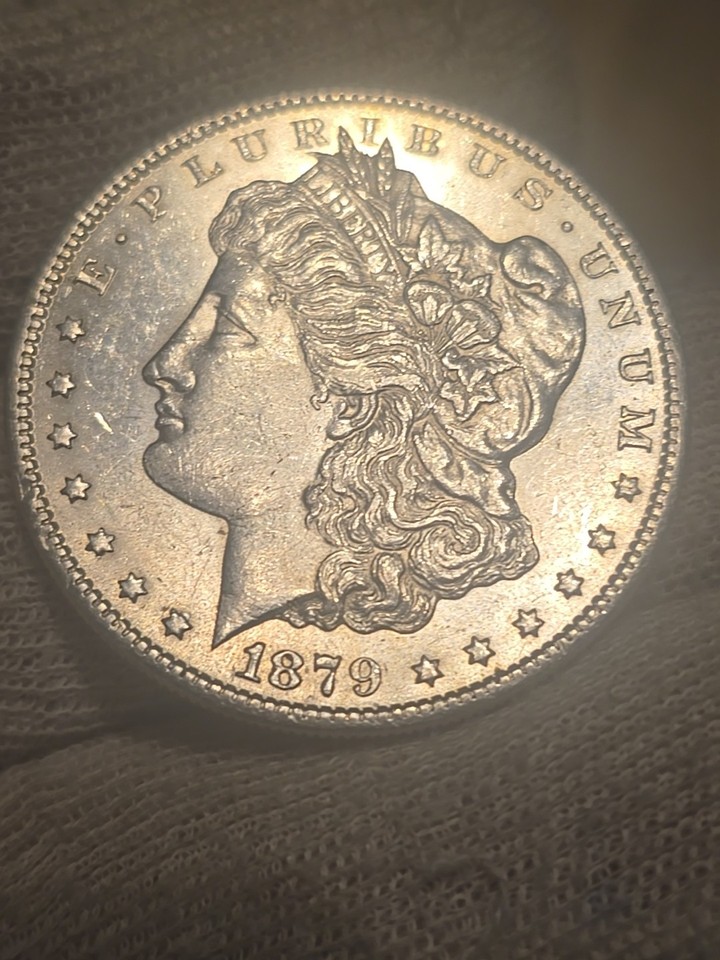 1879-S Morgan Dollar BU+ Brilliantly Uncirculated Better Date $1 A2384 ...