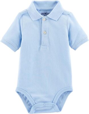 OshKosh B'Gosh Baby Boy's Piqué Polo Bodysuits 6M-24M | eBay
