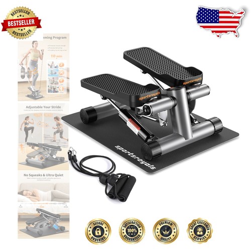 Hydraulic Mini Stepper for Fast Fat Burning - Home Gym Essential 10 Min ...