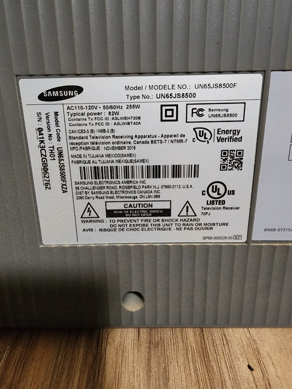 Samsung UN65JS8500 65" SUHD 4K Ultra HD 3D Smart LED TV w/ Built-In Wi ...
