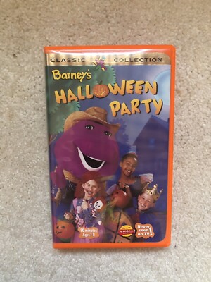 Barney - Barneys Halloween Party (VHS, 1998) 45986020246| eBay
