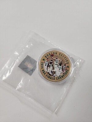 Tribute Coin Boston Celtics 2024 NBA Basketball Champion Finals | eBay
