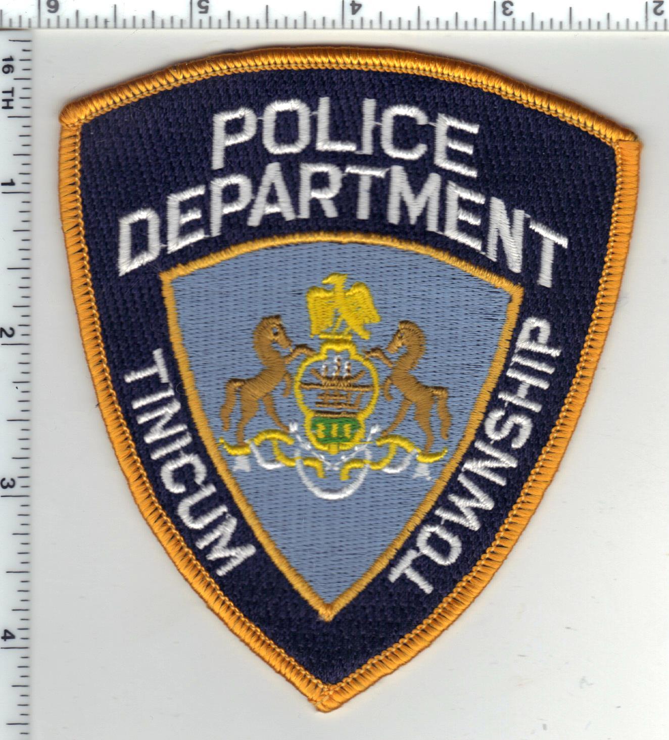 Tinicum Township Police (Pennsylvania) 4th Issue Shoulder Patch | eBay