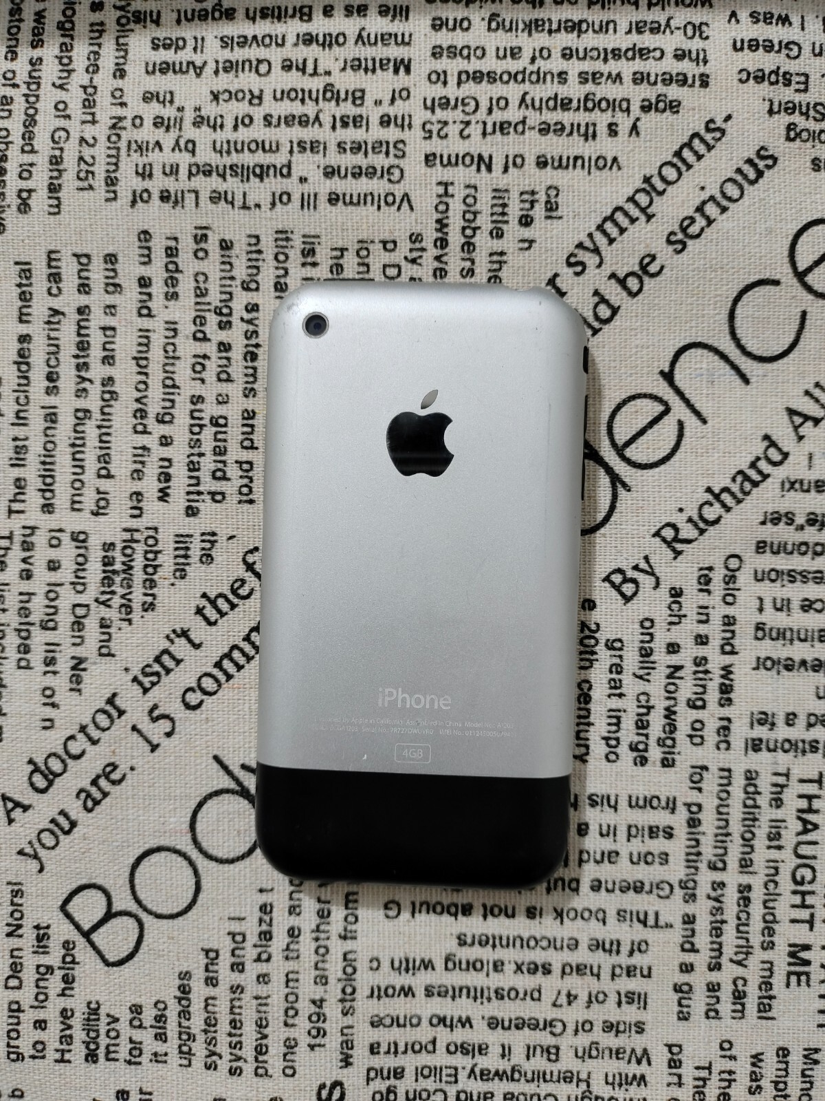 Working well Apple iphone 1st gen(iphone 2G) 4GB A1203 Rare First gen ...