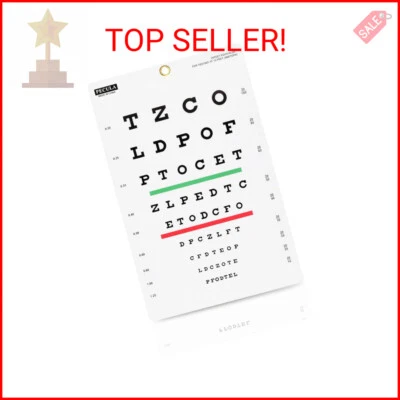 PECULA Eye Chart, Snellen Eye Chart, Wall | Grelly USA