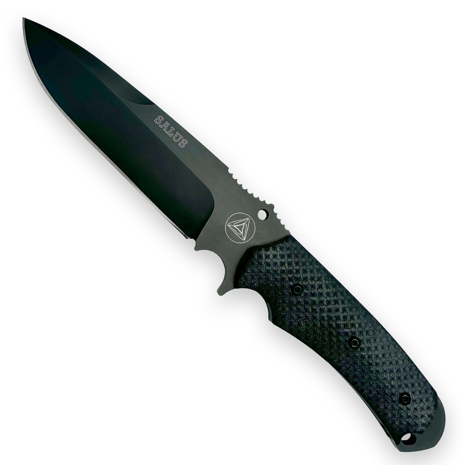 COMBATIVE EDGE SALUS G10 FOX Knife Fixed Blade Combat Military Survival ...