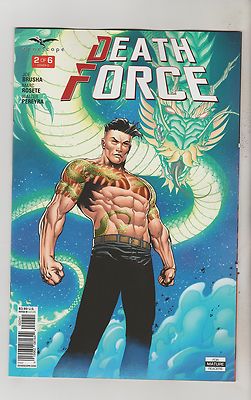 ZENESCOPE COMICS DEATH FORCE #2 JUNE 2016 VARIANT D 1ST PRINT NM | eBay UK
