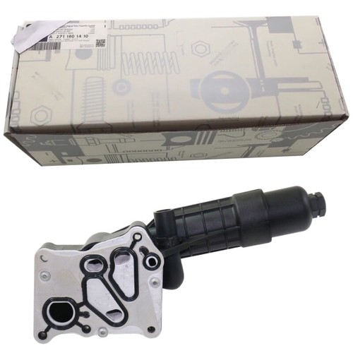 Oil Cooler Kit For Benz E200 220 250 W271 Engine Oil Filter Lubrication ...