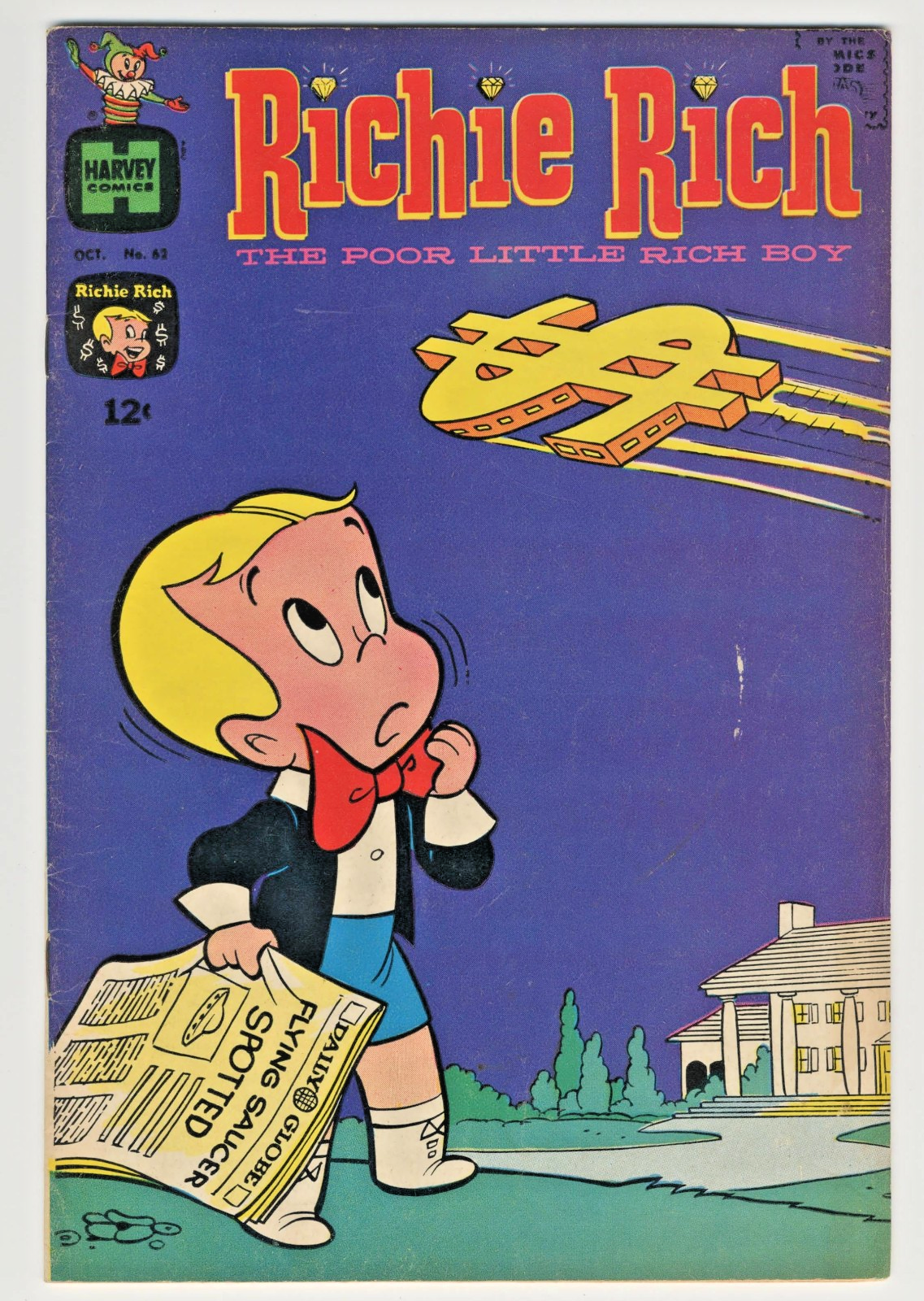 Richie Rich The Poor Little Rich Boy Vol. 1 62 - Oct. 1967 | eBay