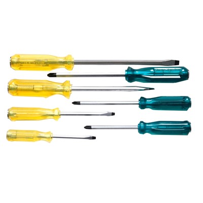 Complete any tool kit with Craftright's seven piece screwdriver set ...