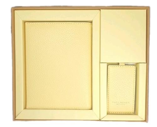 Tory Burch GWP Passport Case and Luggage Tag,Vintage Lemon | eBay