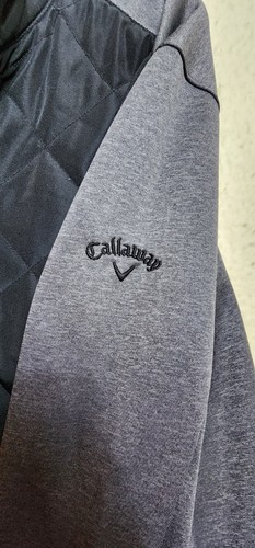 Callaway Golf Weather SeriesLong Sleeve Quilted Jacket Black Men's Size ...