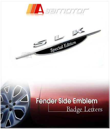 SLK Special Edition Side Emblem Badge Decal Letter fits Mercedes Benz ...
