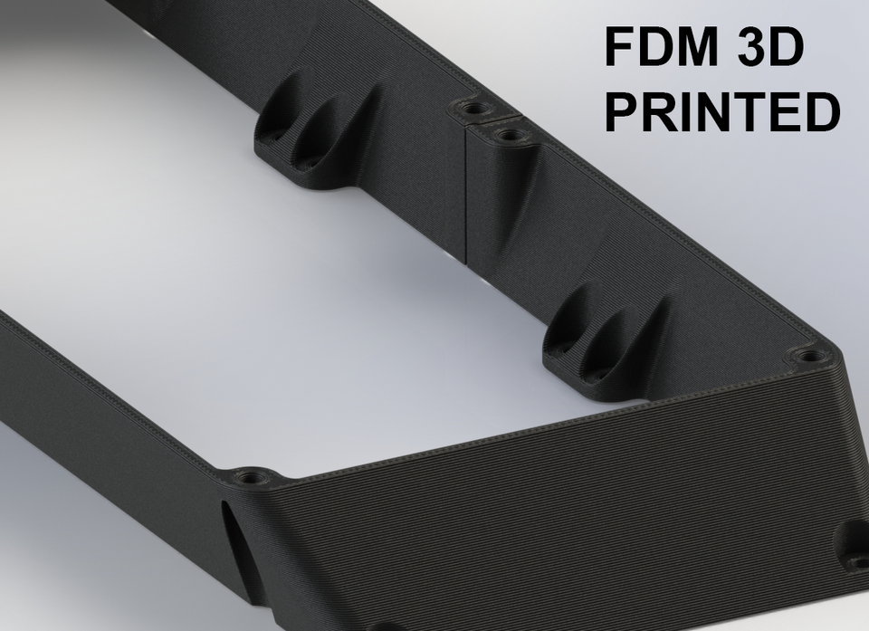 PC Fan Radiator AIO Reducer, 360mm Rad x 280mm Rad, Cowl, Shroud ...