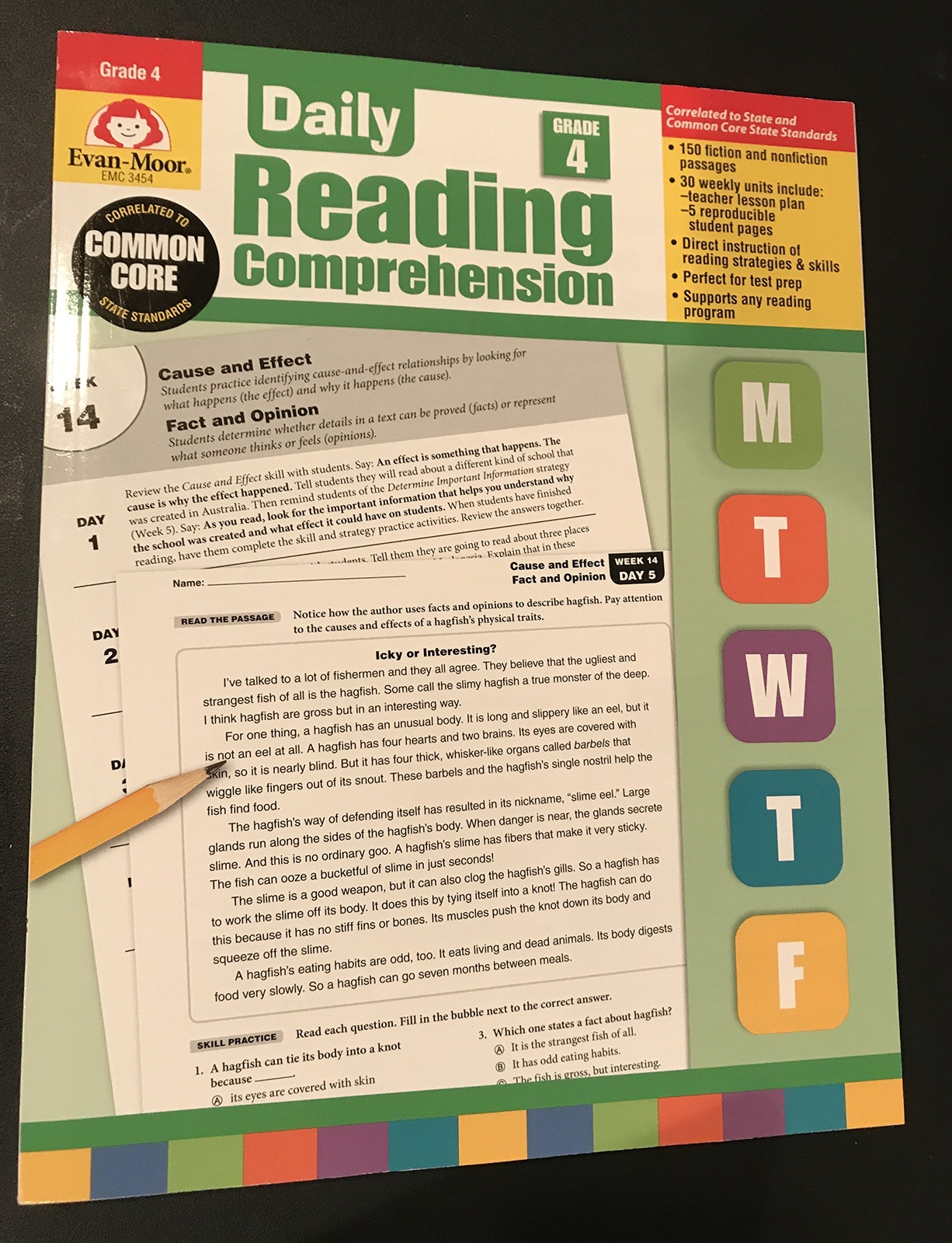 Daily Reading Comprehension, Grade 4 9781608236350 | eBay
